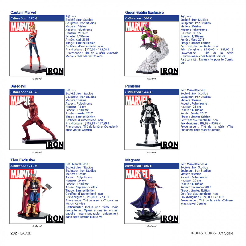 Marvel Comics Merchandise Book