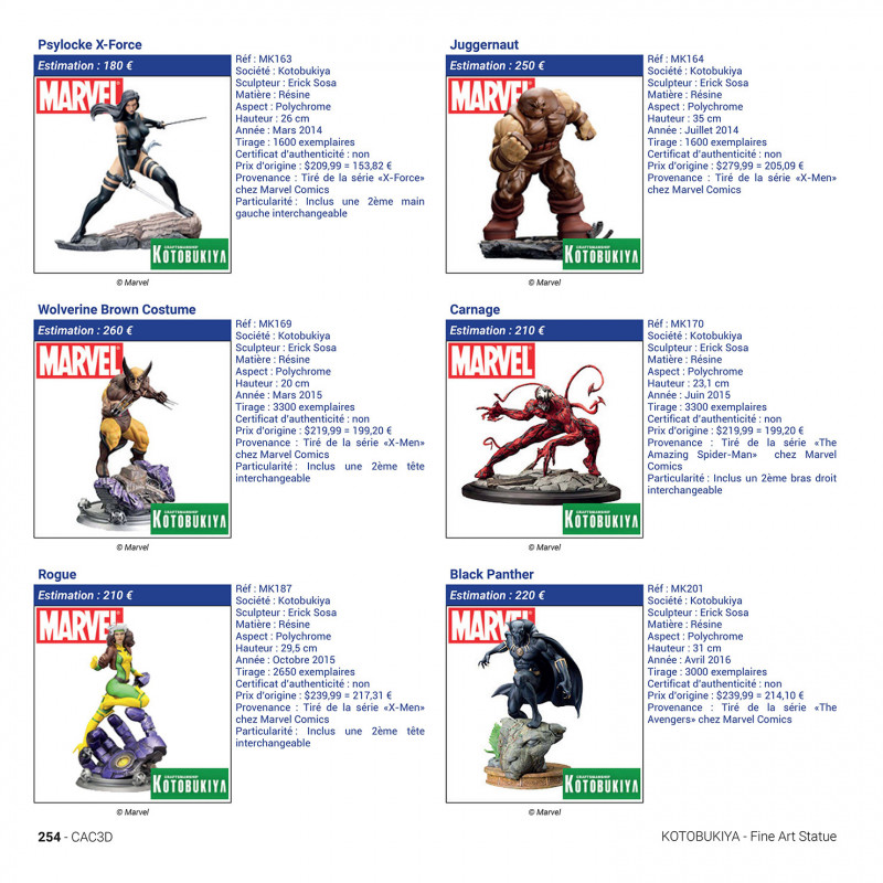 Marvel Comics Merchandise Book